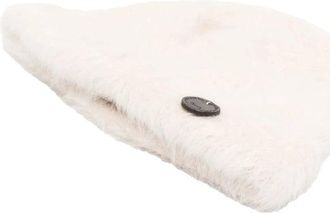Catarzi AI22CAT46 Rabbit Fur and Angora Blend Winter Hat - Beige