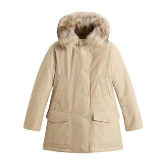 Woolrich Arctic Parka mit abnehmbarem Pelzbesatz - - Coats - Damen - Beige - S