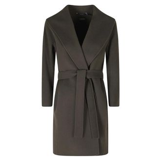 Max Mara Belted Coats - - Coats - Damen - Gr&uuml;n - XS