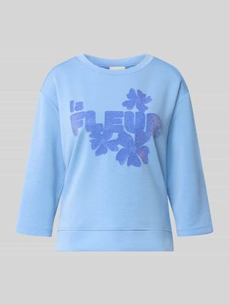 Milano Sweatshirt aus Modal-Mix mit 3/4-Arm