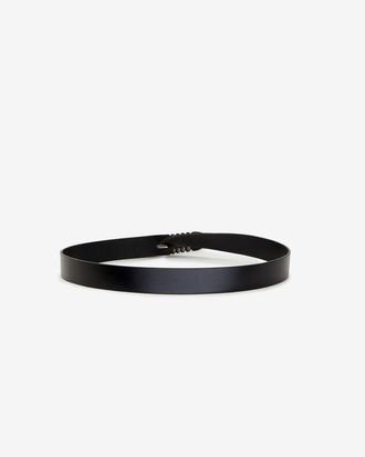 Isabel Marant Ceinture Lecce - Femme - Noir Et Argent&eacute; - Taillem - Isabel Marant