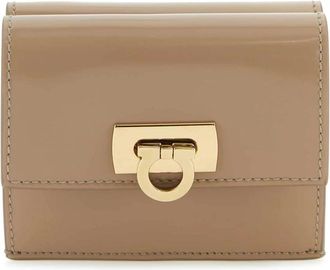 Ferragamo Femme, Accessoires, Beige, Taille: ONE Size Portefeuilles