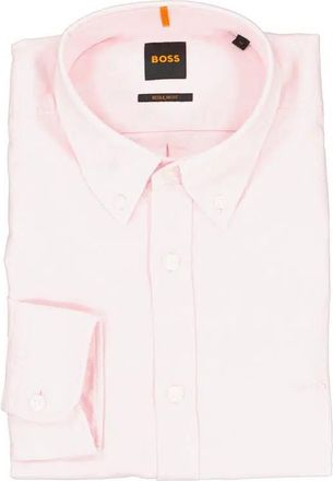 Boss Orange by Hugo Boss BOSS Orange Herren Hemd rosa Baumwolle