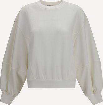 Brunello Cucinelli Cotton and Linen Sweatshirt Female M