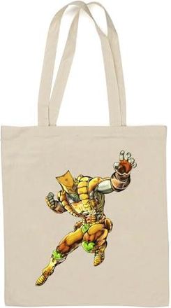 Generic ANIME 89 Sac fourre-tout en coton naturel Blanc