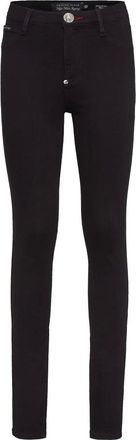 Philipp Plein Femme, Jeans, Noir, Taille: W29 Jegging Taille Haute Angel Philipp Plein