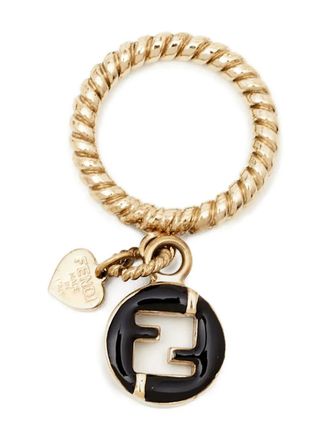 Fendi bague à design torsadé