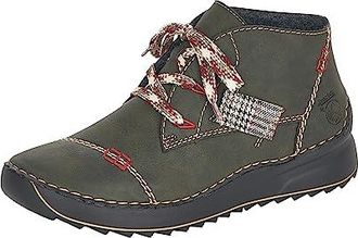 Rieker Femme 51534 Botte Tendance, Vert 54, 42 EU