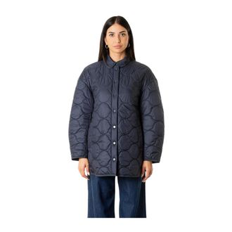 Max Mara Veste matelass&eacute;e Zante - Femme - Vestes - Bleu - Taille: 40 FR