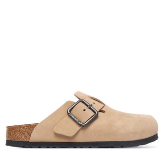 Birkenstock Pantoletten Birkenstock Boston Wire Buckle 1031573 Hellbeige