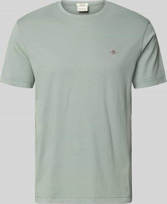 GANT Regular Fit T-Shirt mit Logo-Stitching