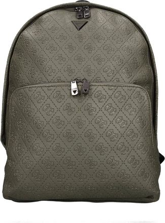 Guess Homme, Sacs, Vert, Taille: ONE Size Sac &agrave; dos en similicuir