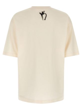 Yohji Yamamoto Graphic Print T-Shirt - Cream