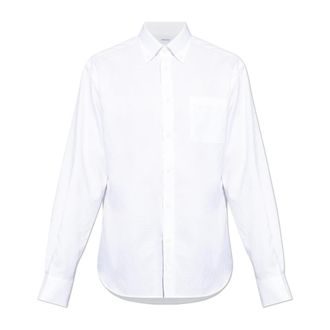 Ferragamo Shirt mit Logo - - Shirts - Herren - Wei&szlig; - M