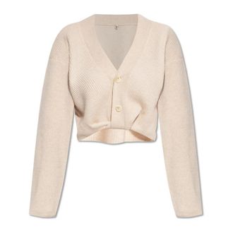 R13 Kaschmir-Strickjacke - - Knitwear - Damen - Beige - S