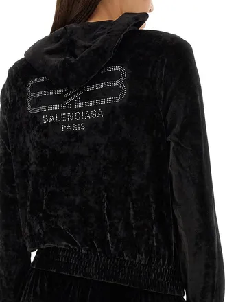 Balenciaga BB Paris Sweatshirt - Black