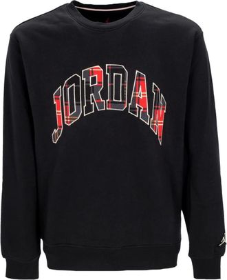 Nike Jordan Homme, Sweatshirts et sweats &agrave; capuche, Noir, Taille: XL SweaT-shirt ras du cou en molleton
