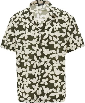 Emporio Armani Homme, Chemises, Multicolore, Taille: M Floral Shirt