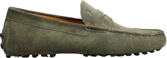 Tod's Homme, Chaussures, Vert, Taille: 43 1/2 EU Gommino Moccasin