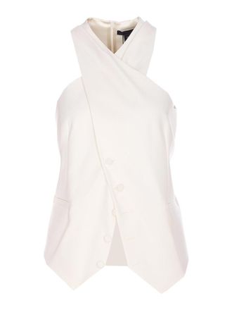 Max Mara Top - Wei&szlig;