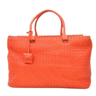 Bottega Veneta Pre-owned Vintage Tote Bag - - Pre-owned - Damen - Orange - ONE SIZE