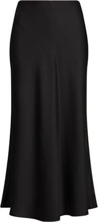 Vila Jupe midi satin&eacute;e Viellette