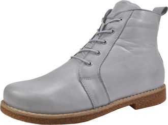 Andrea Conti Damen Boot Stiefelette Schn&uuml;rung Rei&szlig;verschluss 0348718, Gr&ouml;&szlig;e:38 EU, Farbe:Grau