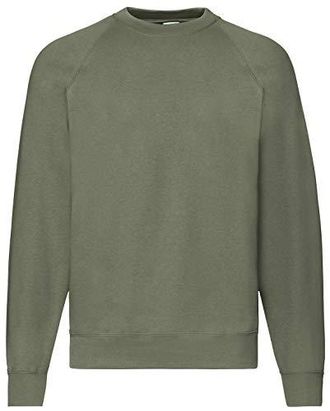 Fruit Of The Loom Fruit Of The Loom SS024M Sweat-Shirt, Vert (Classic Olive), Large Homme