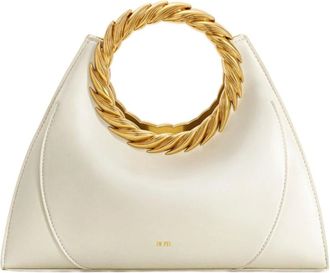 JW PEI JW Pei, Femme, Sacs, Blanc, Taille: ONE Size Amiya Leaf Handle Sculpture Bag