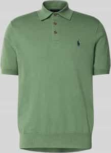 Polo Ralph Lauren Regular Fit Poloshirt mit Label-Stitching