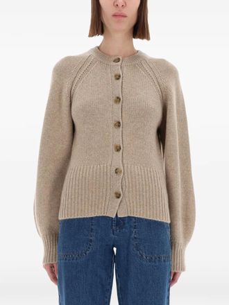 Guest In Residence cashmere cardigan - Tons neutres