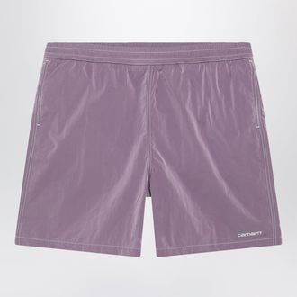 Carhartt Work in Progress Badehose Canby aus Nylon in Lila