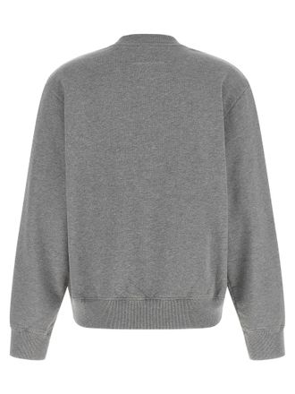 Maison Margiela Logo-Print Sweatshirt - Gray