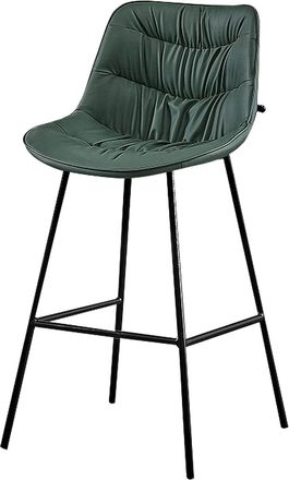 Generic Tresenhocker, 76 cm hohe Barhocker mit Metallbeinen und Fu&szlig;st&uuml;tze, Barhocker aus PU-Leder f&uuml;r K&uuml;cheninseln und Fr&uuml;hst&uuml;cksbereiche, 136 kg belastbar