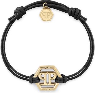 Philipp Plein Armb&auml;nder - Bracelet Friendship Hexagon - Gr. EINHEITSG - in Gold - f&uuml;r Damen