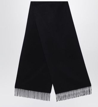 Destin Black cashmere scarf