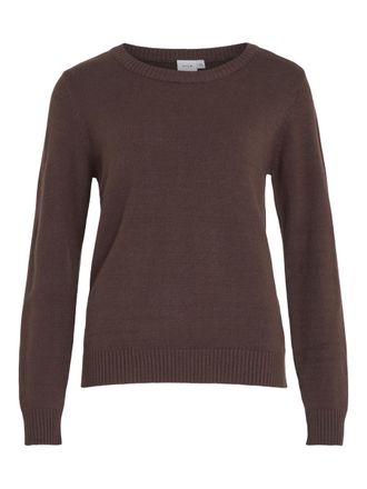 Vila Female Strickpullover Rundhalsausschnitt