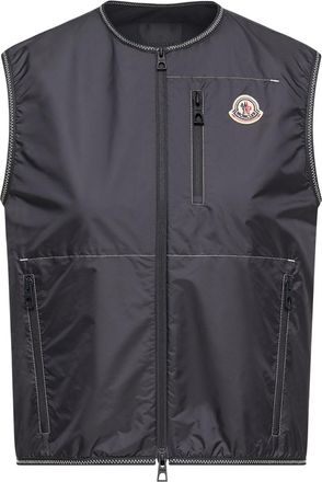 Moncler Moncler Gilet Alshain, Femme, Bleu, Taille: 00