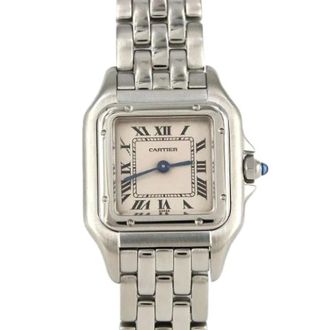 Cartier Pre-owned Panthere SM Quartz en acier inoxydable - Femme - Pre-owned - Gris - Taille: ONE Size