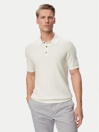 Calvin Klein Poloshirt LV04LG313G Creme Regular Fit