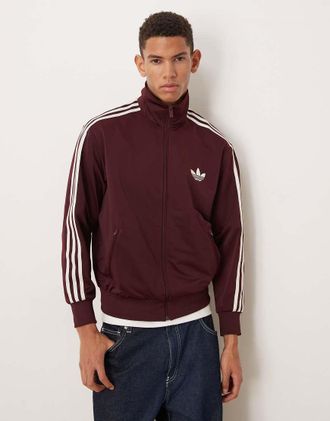adidas Originals Firebird - Top de survêtement - Bordeaux-Rouge
