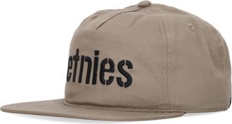 Etnies Flache Schirmkappe Snapback Khaki - - Accessories - Herren - Beige - ONE SIZE