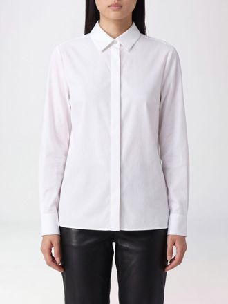 Lardini Slim-Fit-Baumwollhemd mit franz&ouml;sischem Kragen und verdeckter Knopfleiste