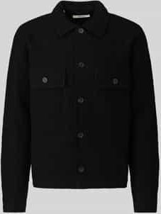 Selected Regular Fit Hemdjacke aus reiner Wolle Modell NEALY