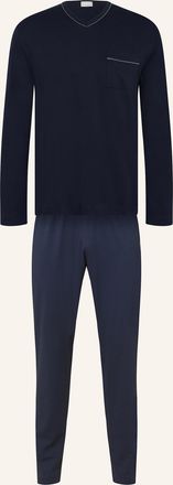 Mey Mey Schlafanzug Serie Pure Night blau