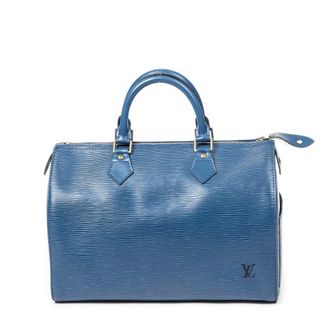 Louis Vuitton Crossbody Bags - Speedy 30 - Gr. unisize - in Blau - f&uuml;r Damen