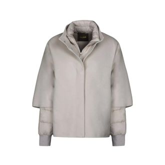 Moorer Femme, Vestes, Beige, Taille: 38 FR Resia-Cwx Jacket