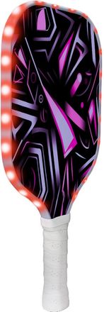 Generico Pickleball-Schläger, LED-Schläger, Pickleball-Schläger, leichte LED-Pickleball-Schläger, Outdoor-Zubehör und rutschfeste Anfänger mit Wabenkern