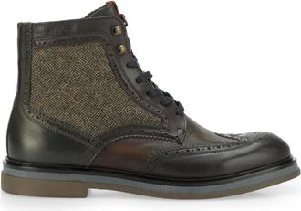 Ambitious BTR Mixed Brogue Stiefel - - Shoes - Herren - Braun - 40 EU