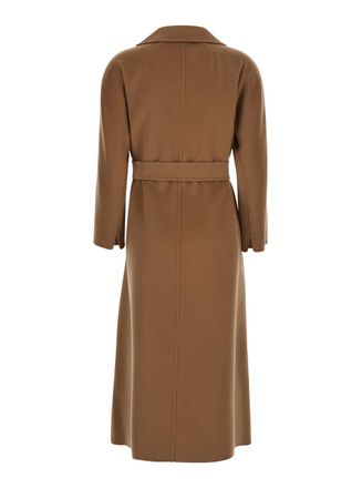 Max Mara Womens Wool Coat Esturia Beige
